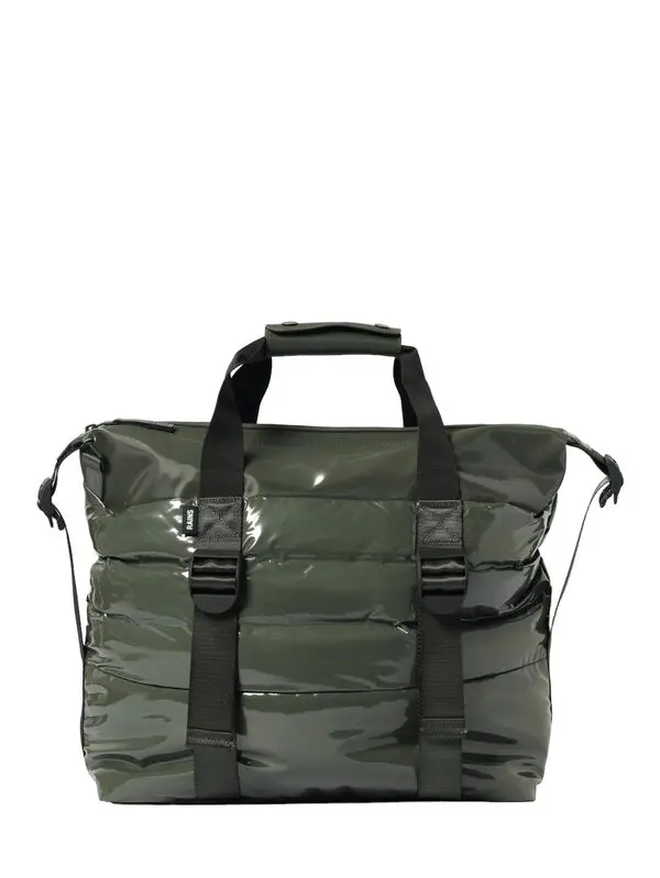 Rains Padded Quilted Crossbody Bag - Green