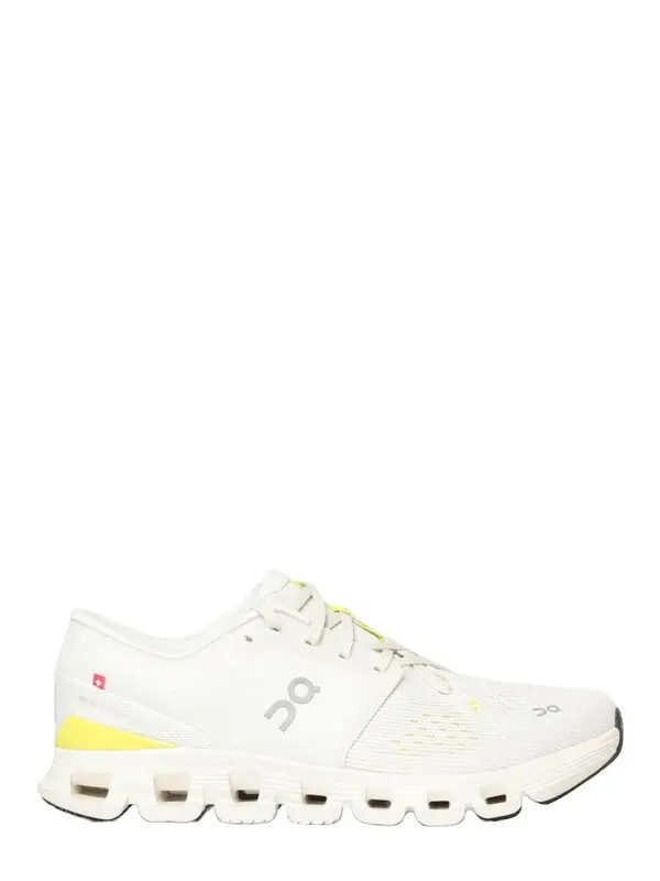 On Cloud X 4 Technical Fabric Sneakers - White