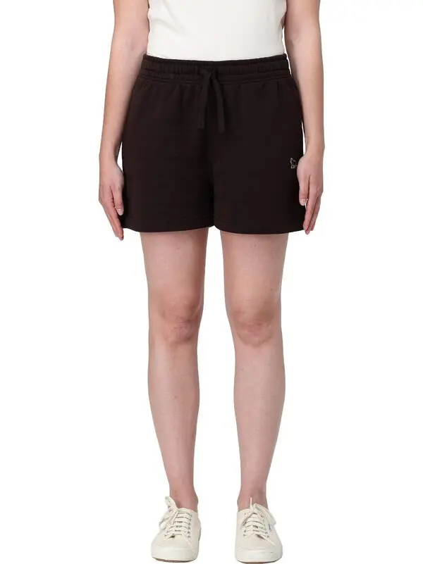 Maison Kitsuné Cotton Jogging Shorts - Brown