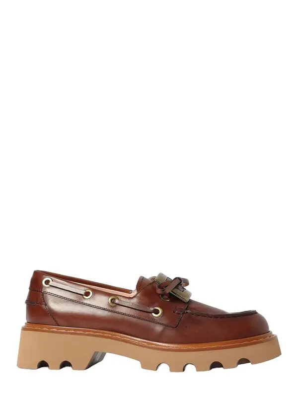 ROGER VIVIER Buckled Loafers - Leather