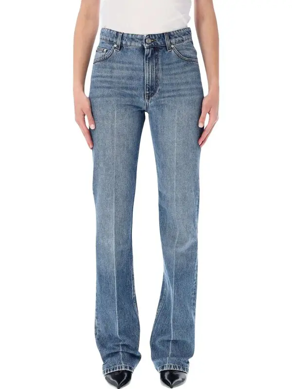 Stella McCartney High-waisted Skinny Jeans - Denim