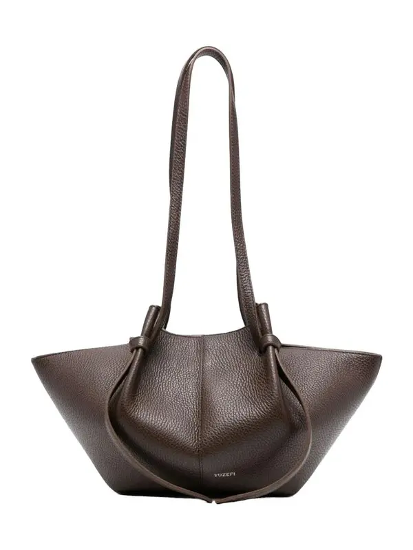 Yuzefi Medium Mochi Shoulder Bag - Brown