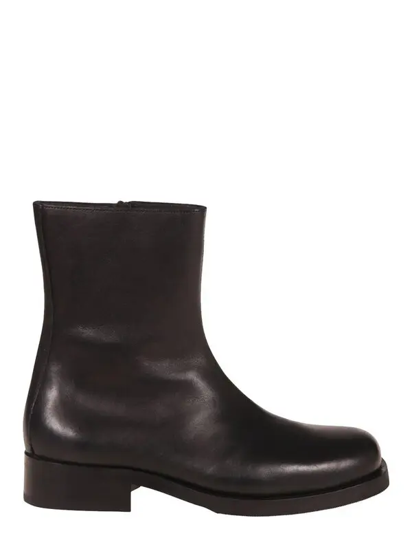 Our Legacy Zip Up Ankle Boots - Black
