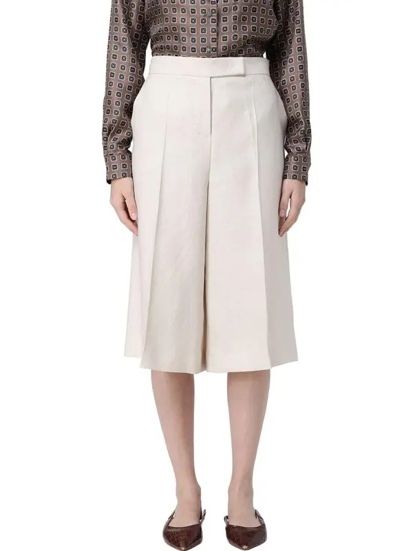 Max Mara Linen Shorts - Beige