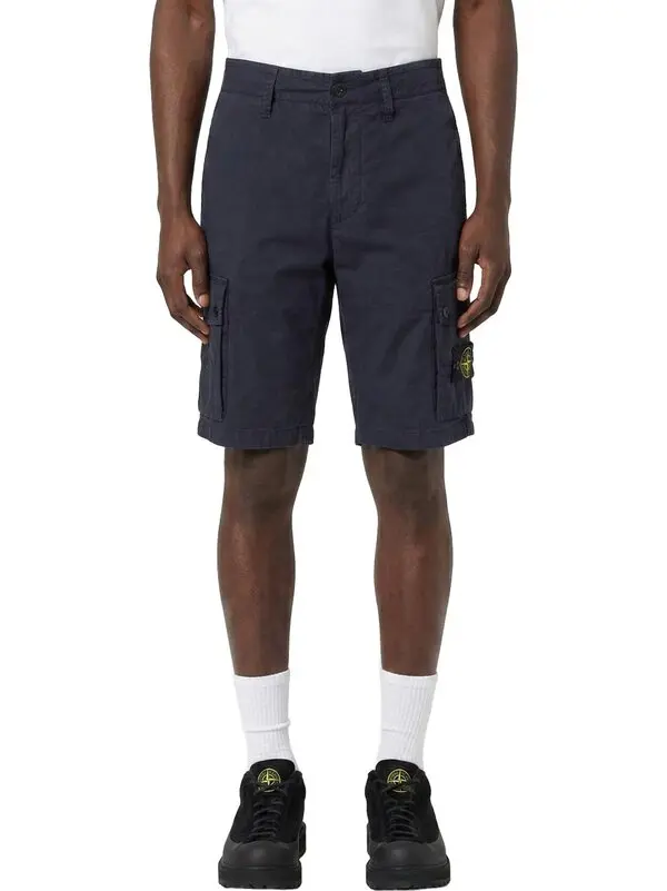 Stone Island Cargo Shorts - Navy