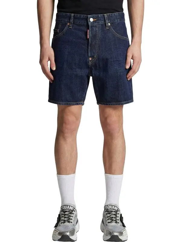 Dsquared2 Denim Shorts - Navy