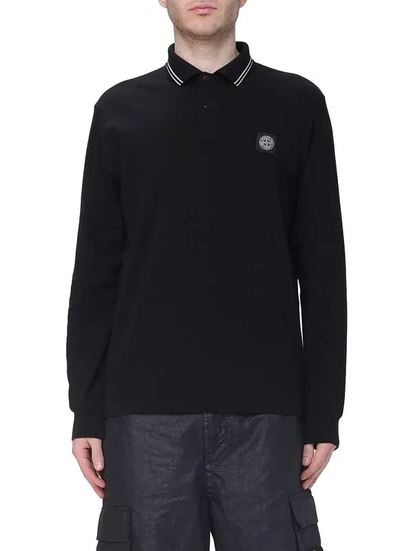 Stone Island Polo Shirt Colour - Black