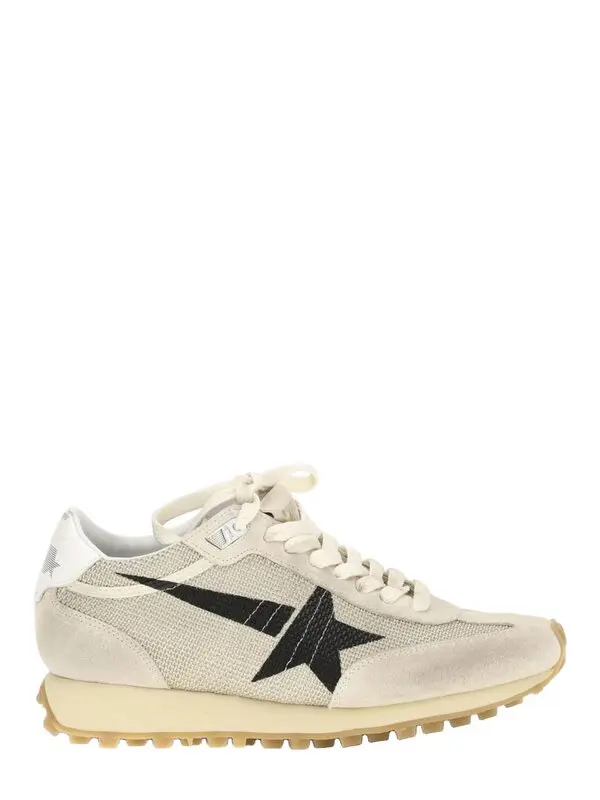 GOLDEN GOOSE Lace Up Sneakers - Beige