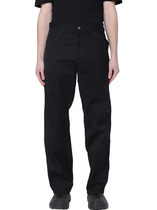 Carhartt Work In Progress Straight Leg Trousers - Black
