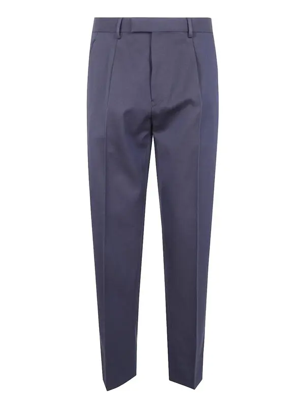 Zegna Tailored Trousers - Navy