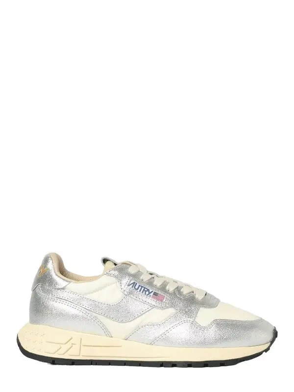 AUTRY Lace-up Sneakers - Silver