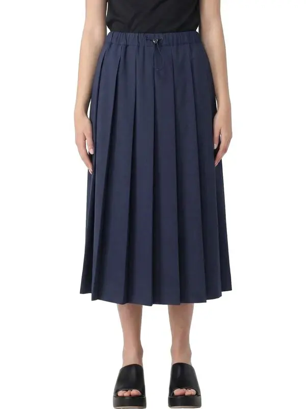 Fabiana Filippi Pleated Midi Skirt - Blue