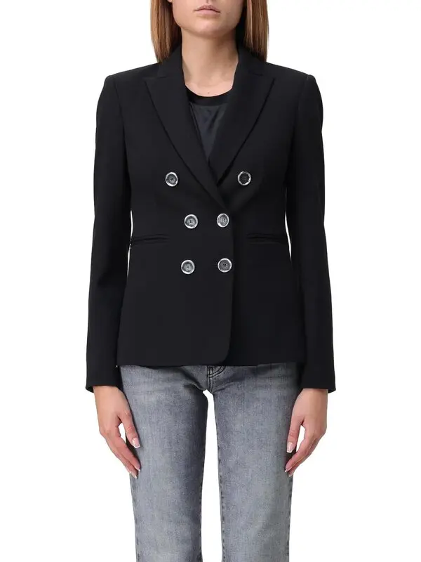 Pinko Double Breasted Blazer - Black