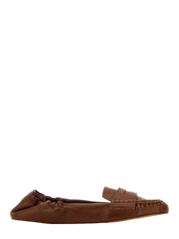 Dsquared2 Leather Ballet Pumps - Red
