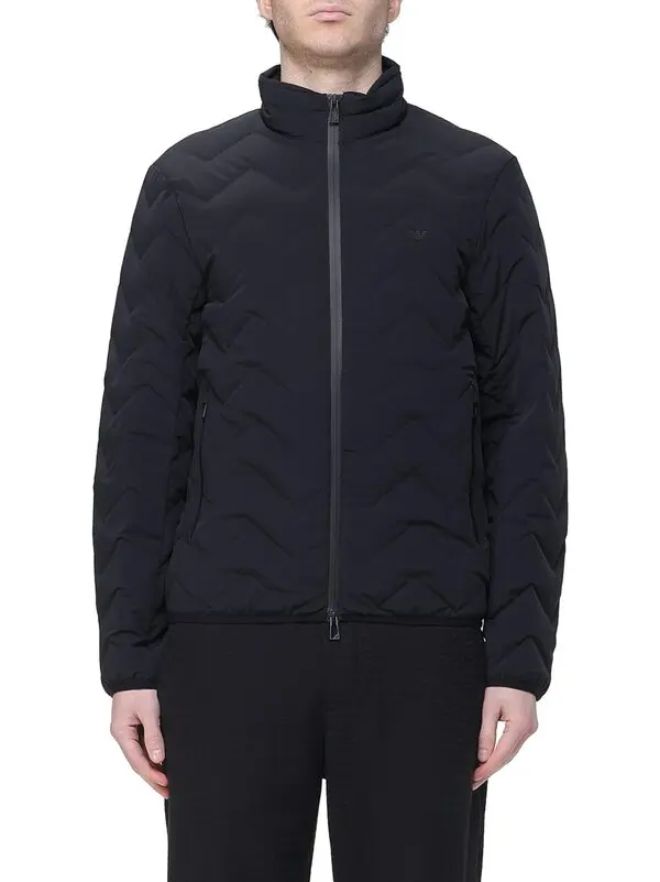 Emporio Armani Quilted Jacket - Black