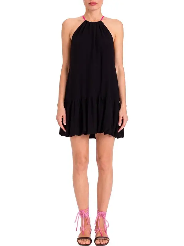 TWINSET Viscose Mini Dress - Black