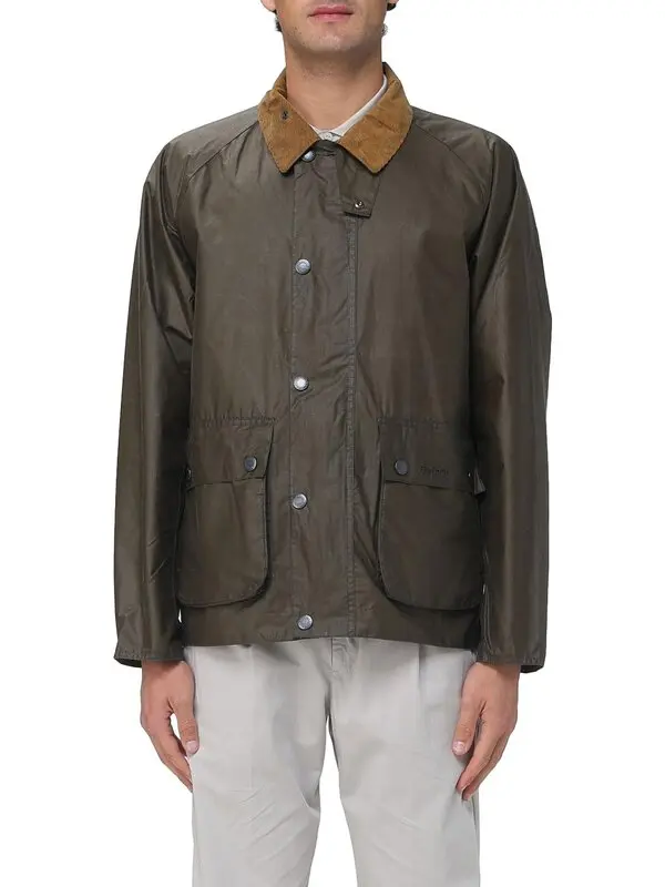 Barbour Modern Bedale Waxed Cotton Jacket - Green