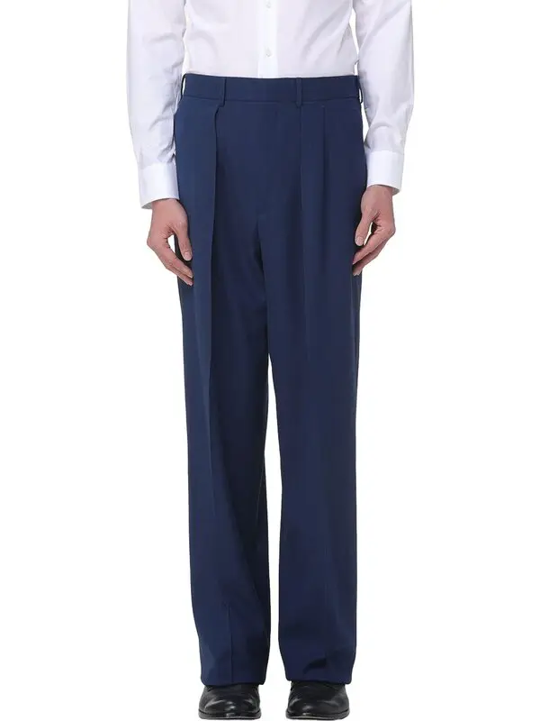 TOM FORD Formal Wool Trousers - Blue