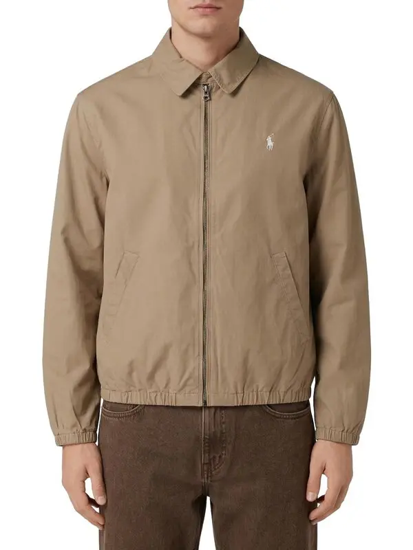 Polo Ralph Lauren Cotton Overshirt With Logo - Brown