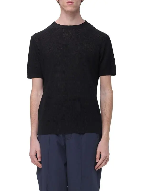 Barena Venezia Linen And Cotton Knit - Black