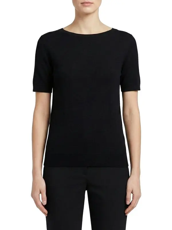 Theory Knit Jumper - Black