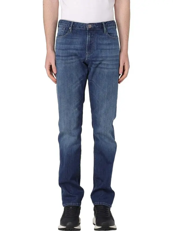 Emporio Armani Straight Leg Jeans - Blue