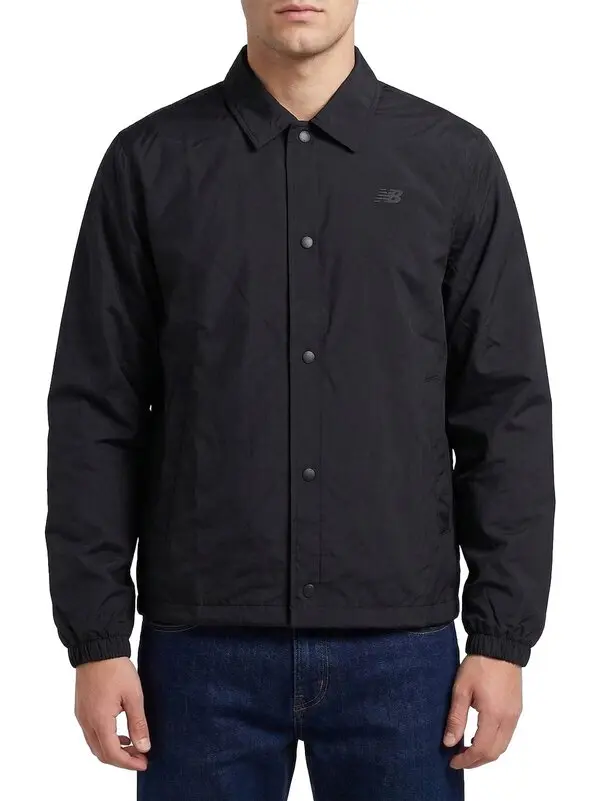 NEW BALANCE Polyester Shirt Jacket - Black