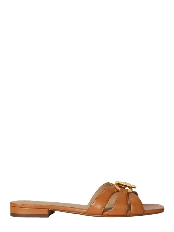 Ralph Lauren Blaike Mule Sandals - Brown