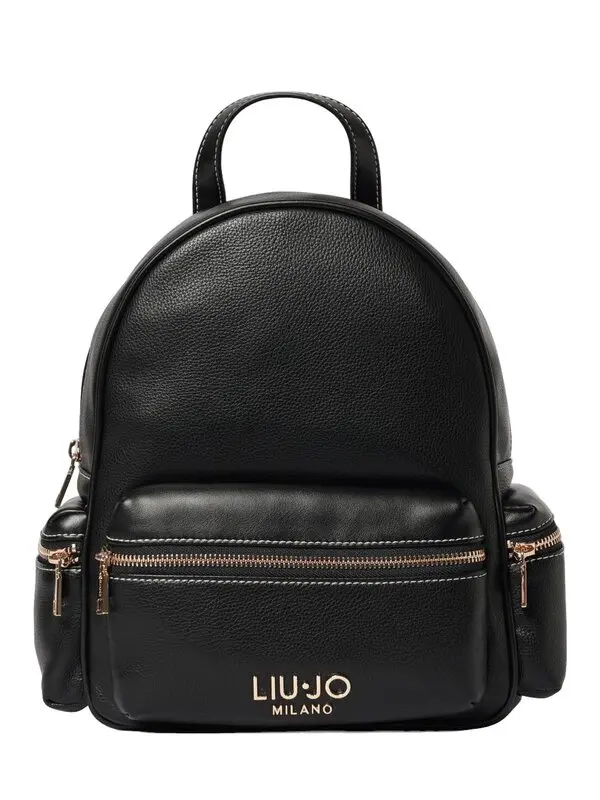 Liu Jo Faux Leather Backpack - Black