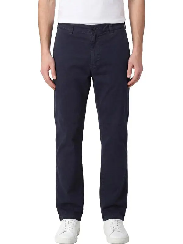 Stone Island Slim Fit Stretch Cotton Pants - Blue