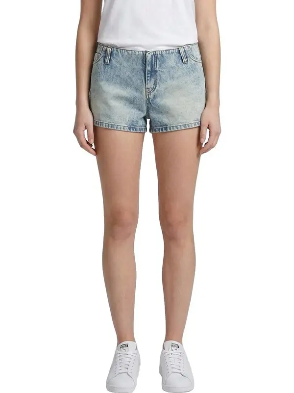 Gimaguas Cotton Denim Shorts - Blue