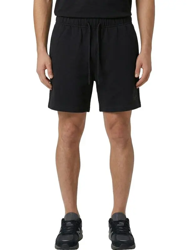 NEW BALANCE Stretch Cotton Jogging Shorts - Black