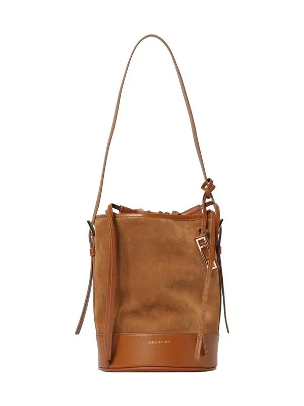 Fabiana Filippi Suede Bucket Bag - Rope