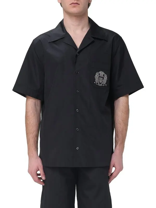 Dolce & Gabbana Casual Cotton Shirt - Black