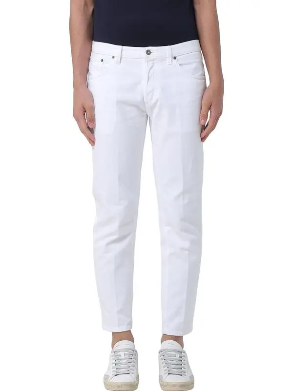 DONDUP Slim Fit Denim Jeans - White
