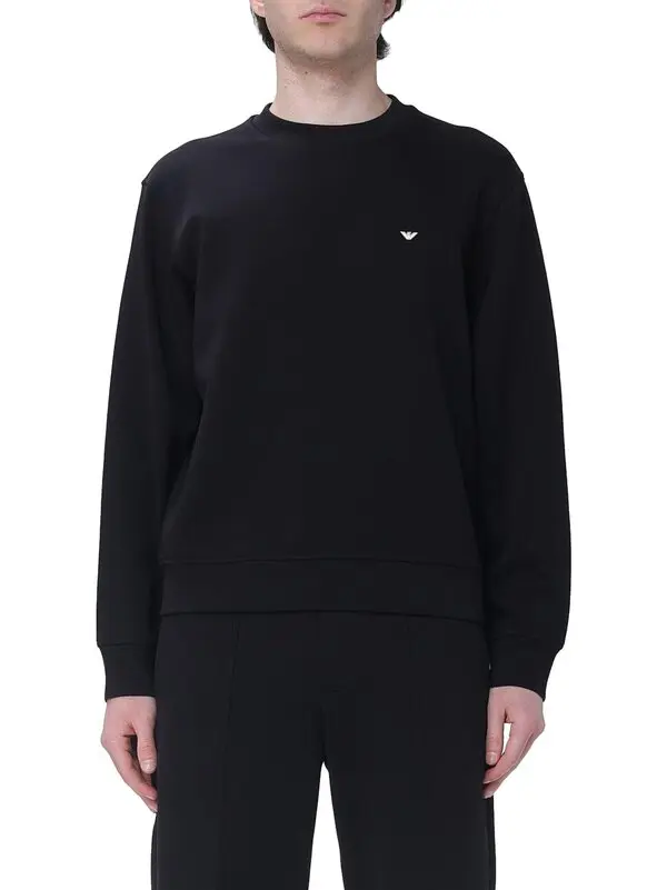 Emporio Armani Crewneck Sweatshirt - Black