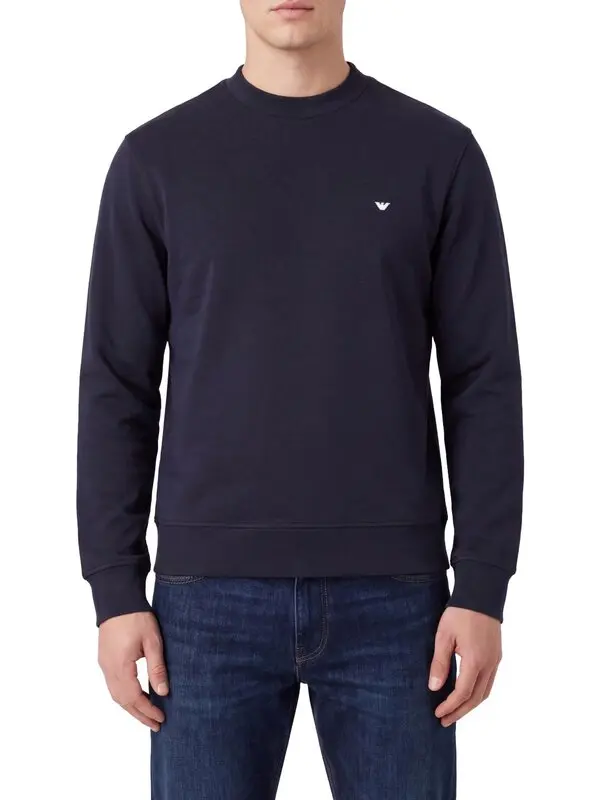 Emporio Armani Crewneck Sweatshirt - Navy