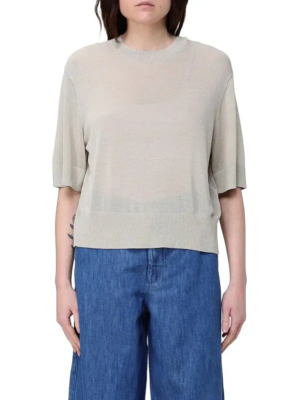 Armani Exchange Linen Knit Sweater - Green