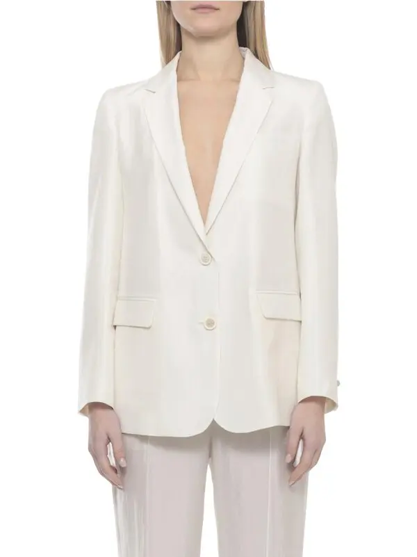 Fabiana Filippi Tailored Blazer - Ivory