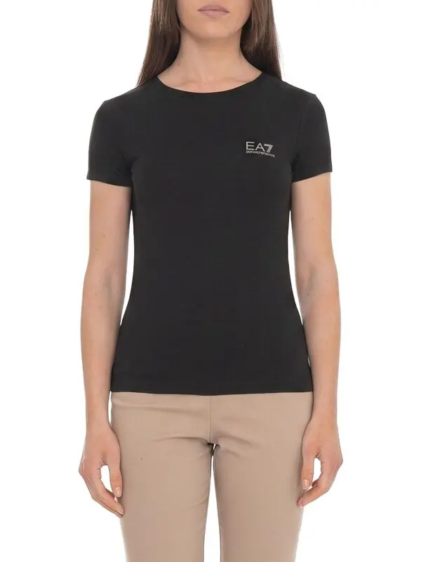 EA7 Technical Fabric T-shirt - Black