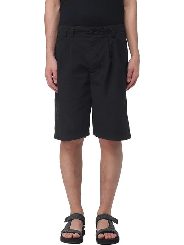 C.P. COMPANY Cotton Chino Shorts - Black