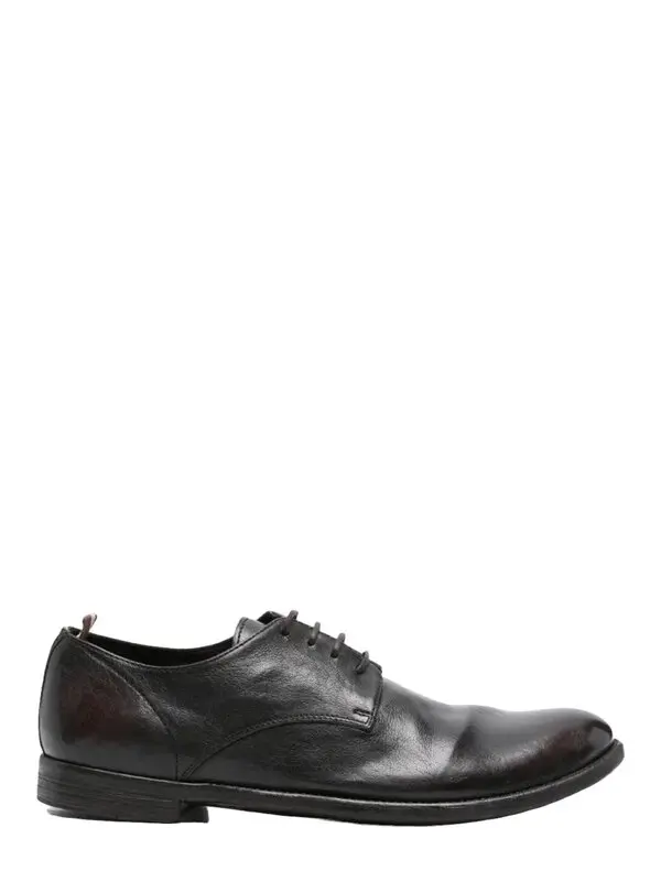 Officine Creative Smooth Calf Leather Oxford Shoes - Black