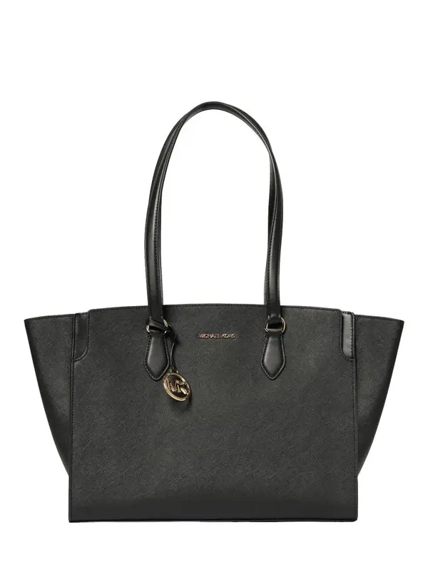 Michael Kors Becca Large Saffiano Leather Tote Bag - Black