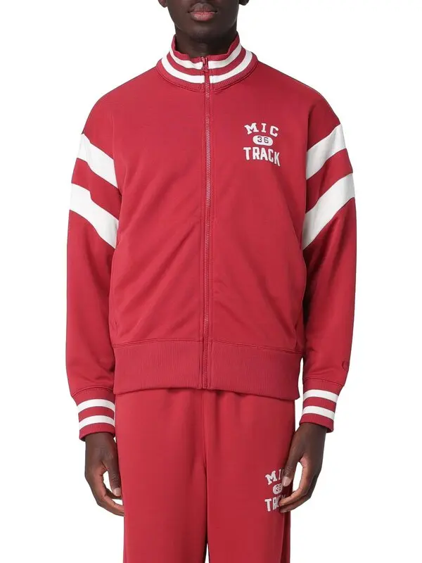 Champion Time Capsule Two-tone Striped Acetate Track Jacket - Red