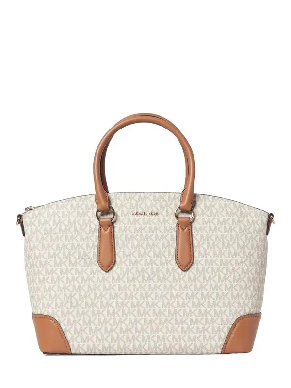Michael Kors Murphy Monogram Printed Tote Bag - Beige