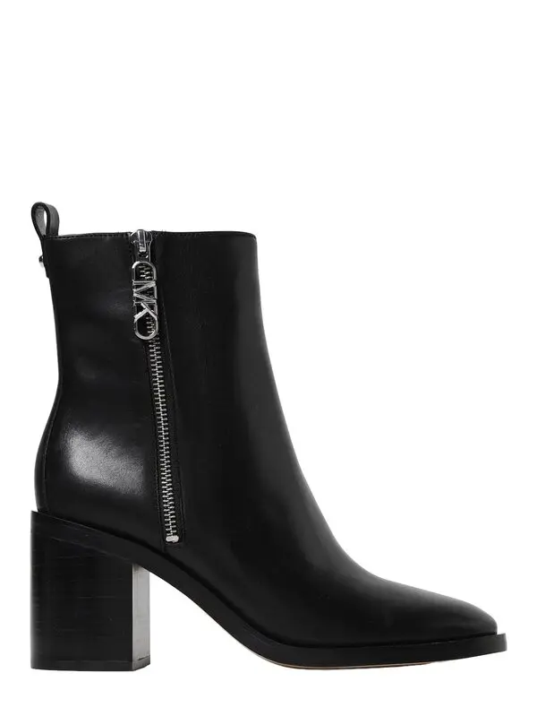 Michael Kors Zip Up Ankle Boots - Black