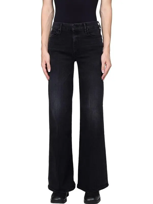 MOTHER Wide Leg Jeans In Wash - Denim