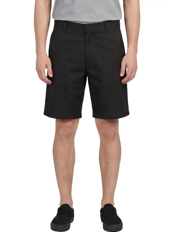 Carhartt Work In Progress Cotton Blend Chino Shorts - Black