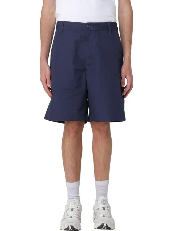 Carhartt Work In Progress Cotton Blend Chino Shorts - Blue