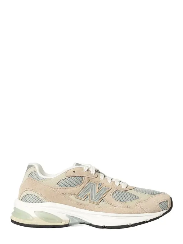 NEW BALANCE 2010 Suede And Mesh Sneakers - Grey